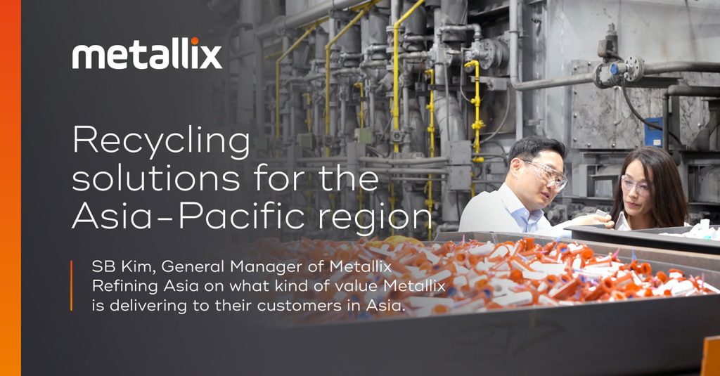 Q&A with SB Kim - Metallix Refining